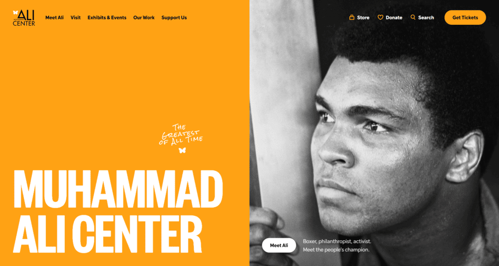Muhammad Ali Center Website Gets Six-figure Overhaul - Muhammad Ali Center